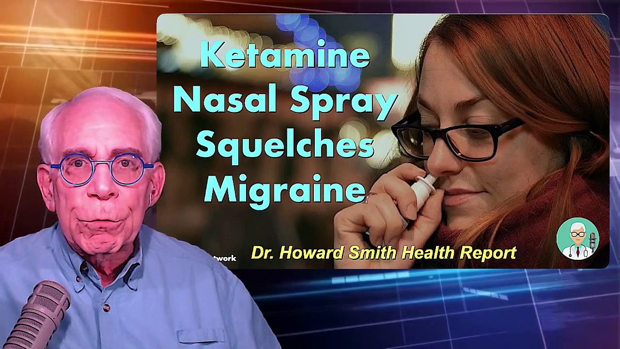 Ketamine Nasal Spray Squelches Migraines - video Dailymotion