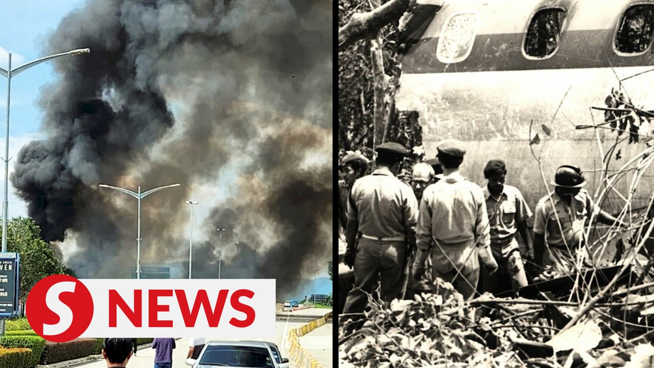 Elmina plane crash the second air tragedy to hit the area following 1977 JAL tragedy - video ...