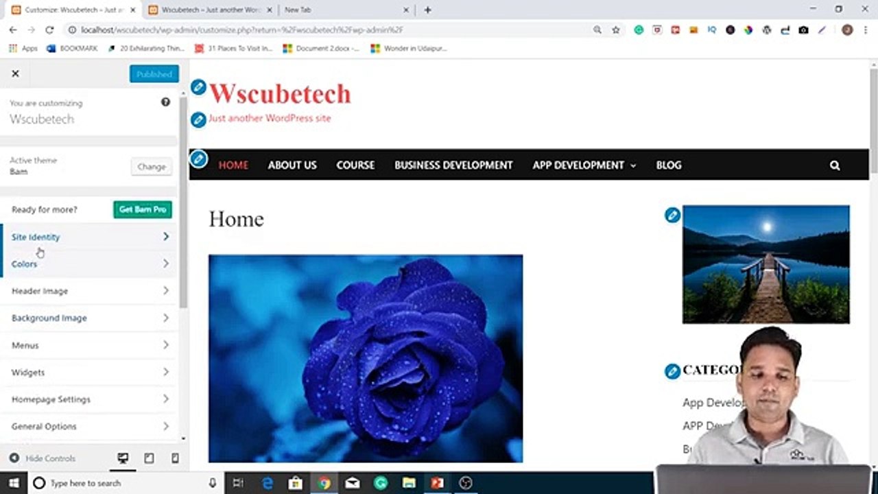 Learn How to Change Logo and Title in Wordpress - WordPress Tutorial in Hindi - video Dailymotion