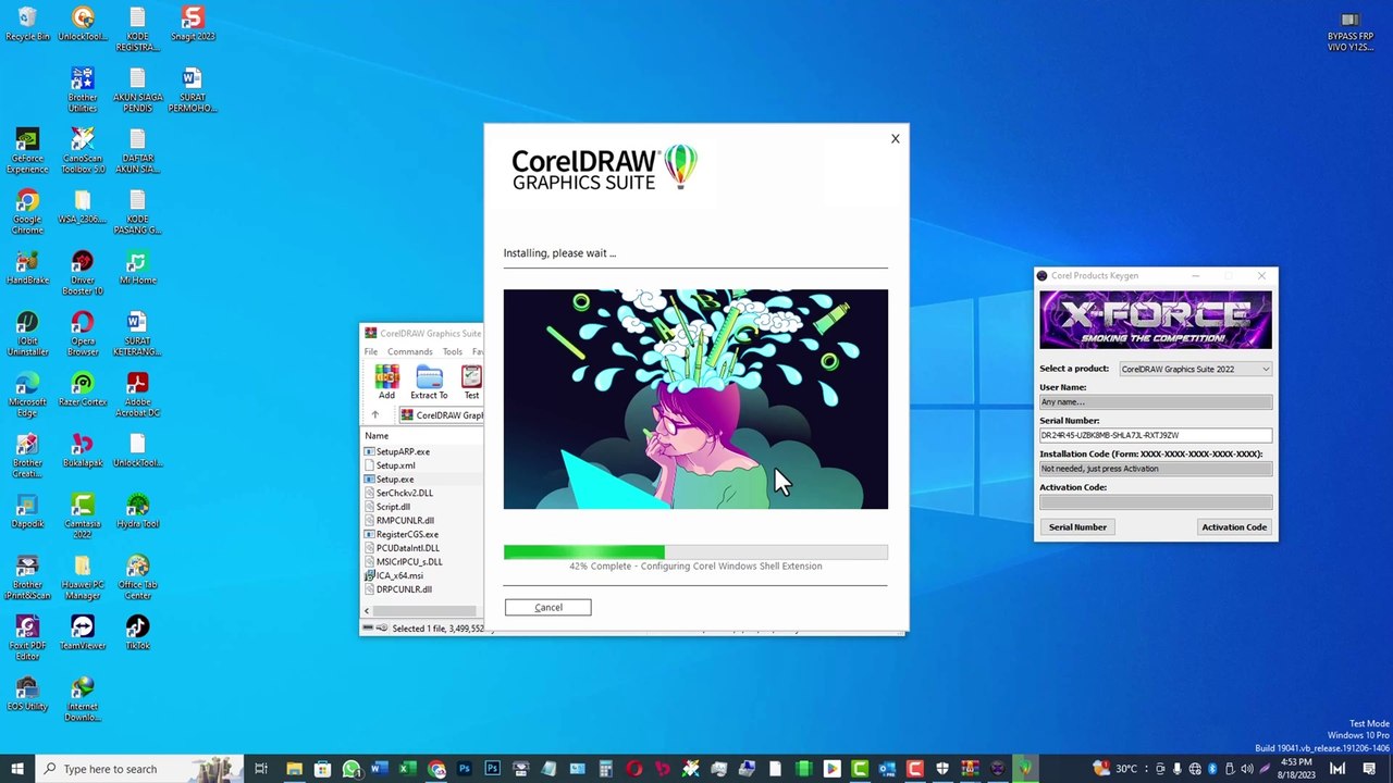Cara Install CorelDraw 2023 bagi Pemula Tanpa Skip Awal sampai Akhir ...