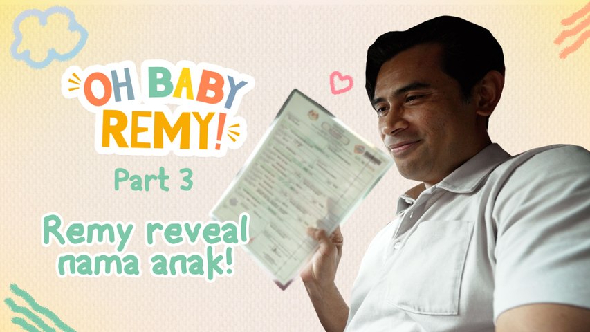 Remy reveal nama anak ! | Oh Baby Remy! - EP3 | Gempak