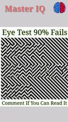 EYE TEST by Master IQ - Dailymotion