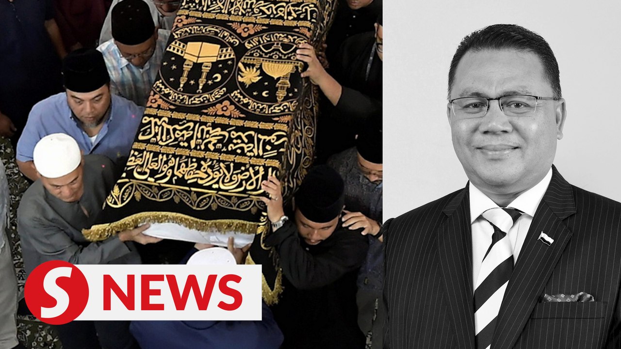 Pelangai assemblyman Johari Harun to be laid to rest today - video ...