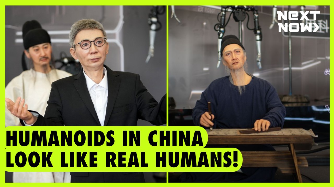 Humanoids in China look like real humans! | NEXT NOW - video Dailymotion