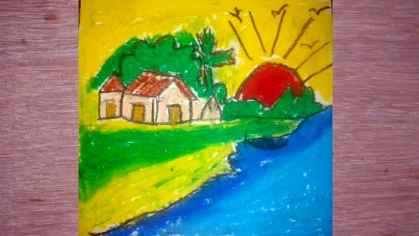 Simple Scenery Pictures For Kids
