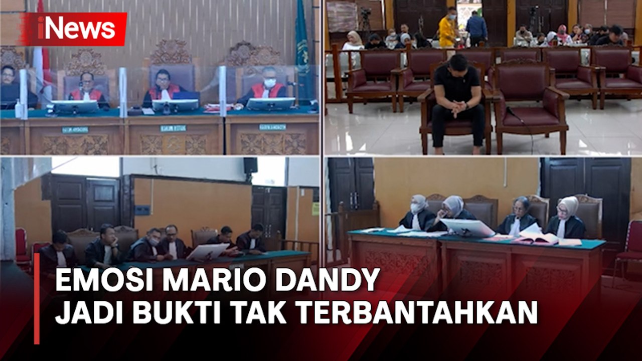 Jaksa Sebut Emosi Mario Dandy Terekam CCTV, Jadi Bukti Tak Terbantahkan - Video Dailymotion