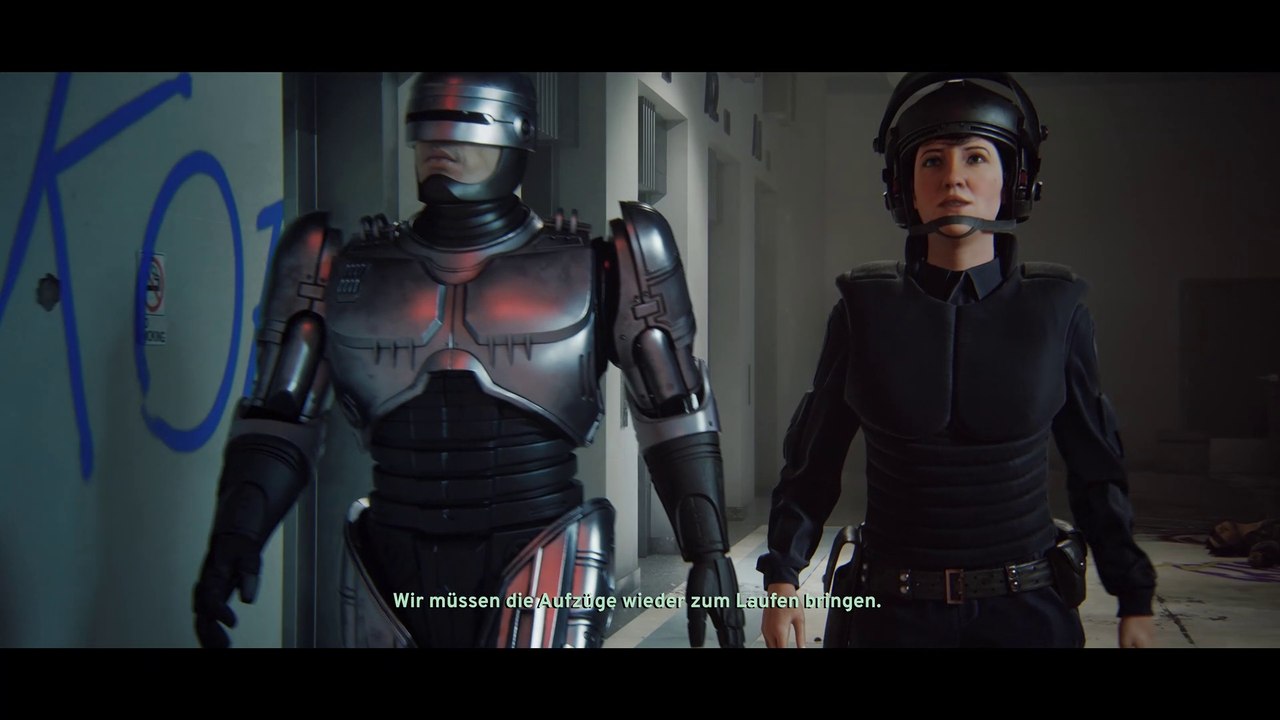RoboCop: Rogue City Part Man Part Machine Trailer | Deutsche Untertitel ...