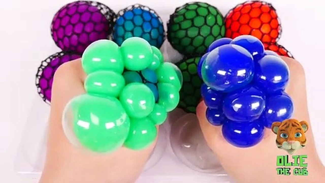 Learn Colors with Squishy Toys for Children and Olie The Cub.mp4 ...