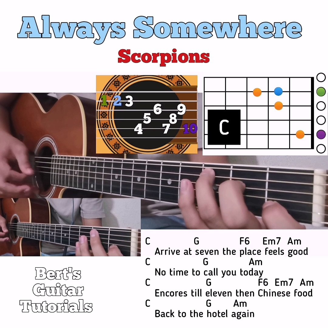 Somewhere Guitar Chords