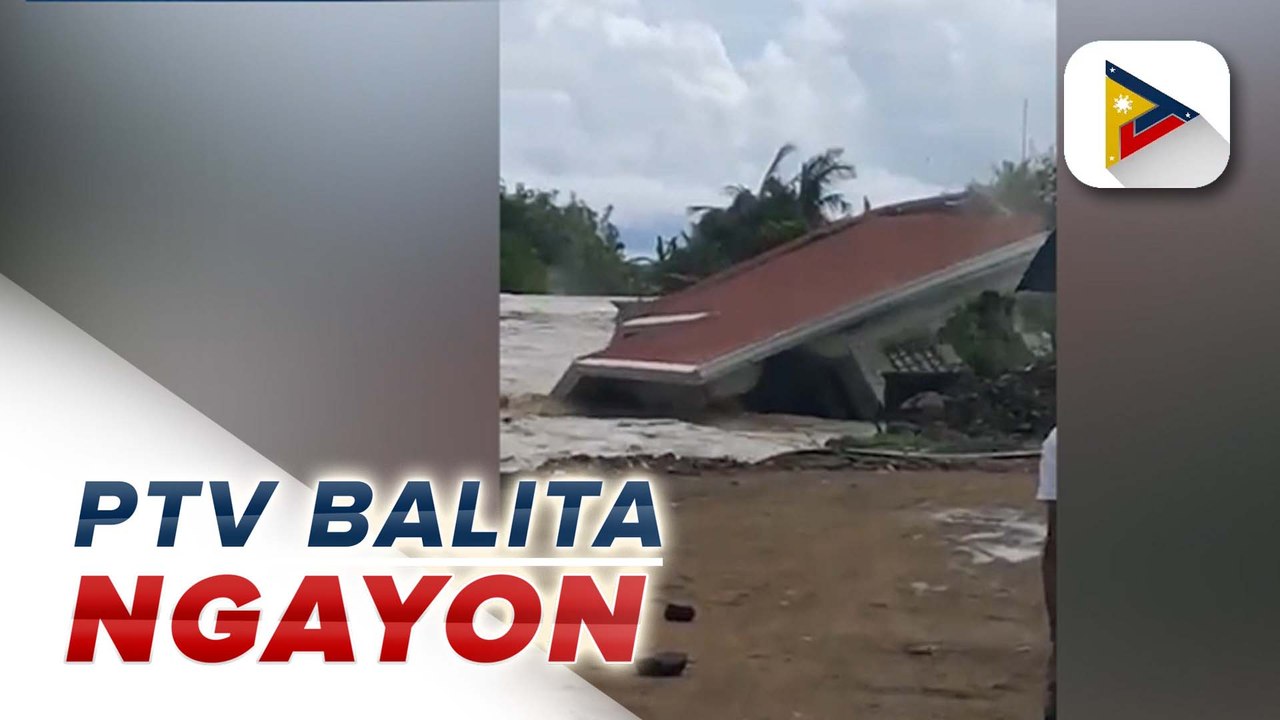 Bahay, nilamon ng ilog sa Narvacan, Ilocos Sur - video Dailymotion