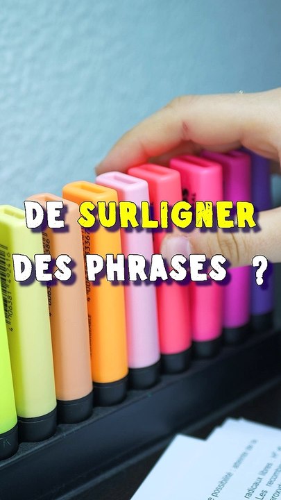 La MEILLEURE COULEUR pour SURLIGNER ! - Vidéo Dailymotion