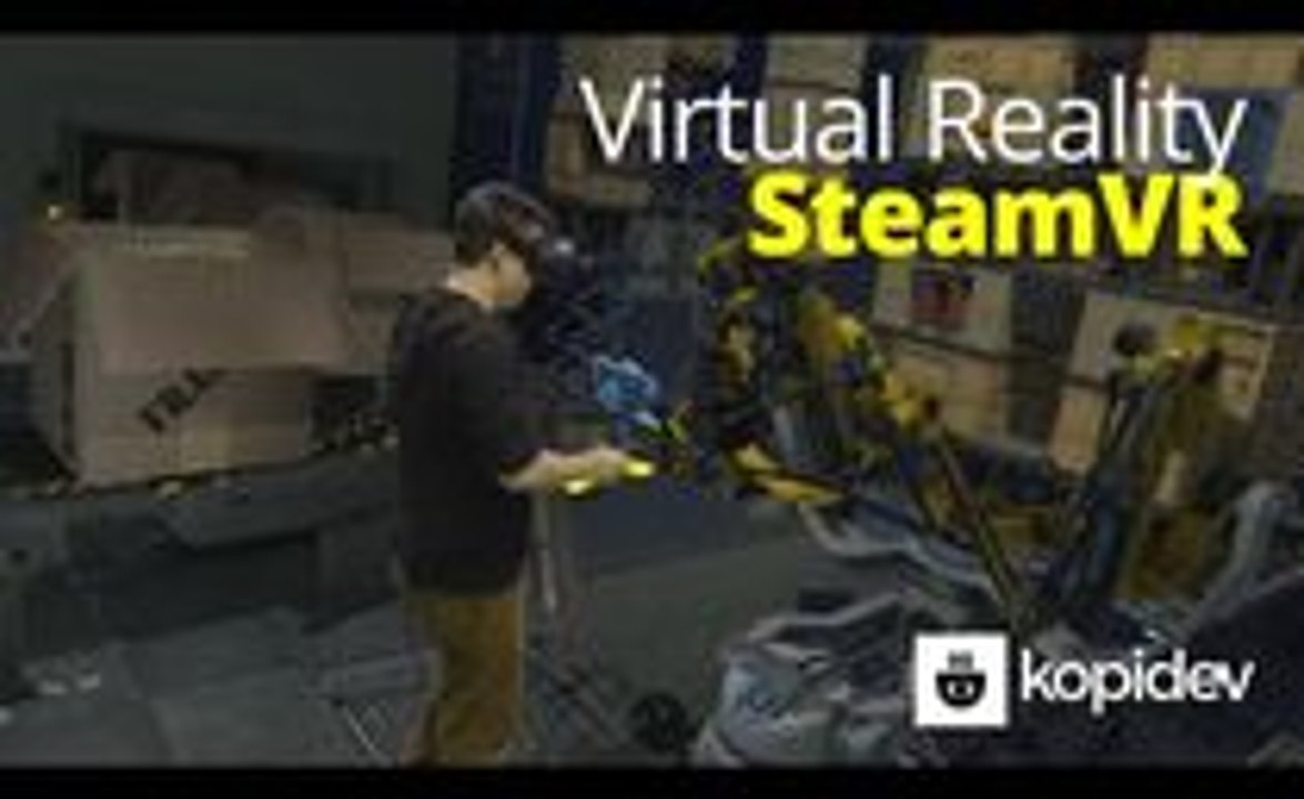 Virtual Reality - SteamVR featuring the HTC Vive - Video Dailymotion