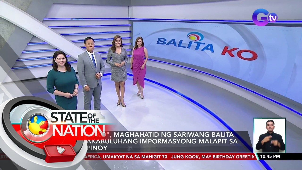 "Balita Ko", maghahatid ng sariwang balita at makabuluhang impormasyong ...