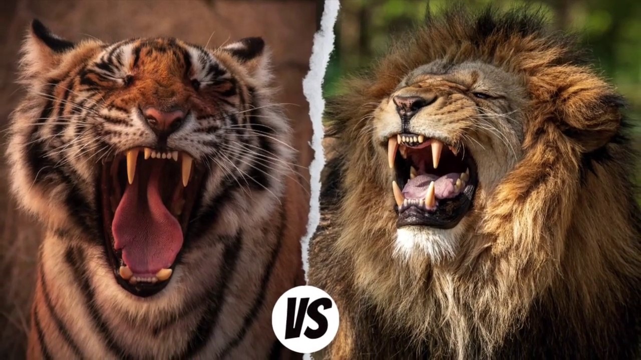 LION VS TIGER: Which ONE is the True King of the Jungle - video Dailymotion