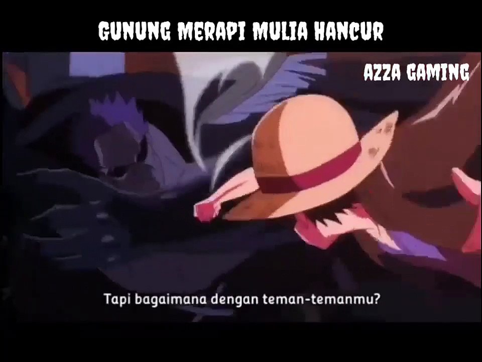 Gunung berapi mulia hancur saat pertempuran luffy - video Dailymotion