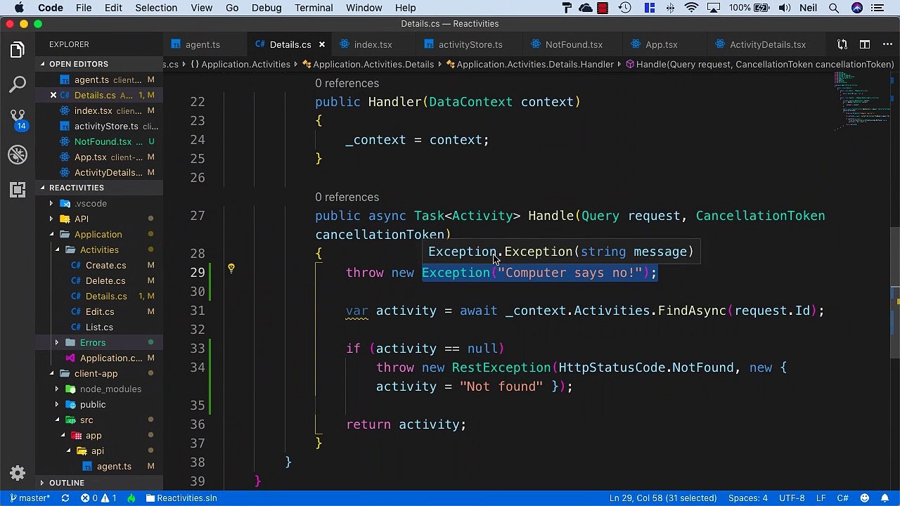 Error handling and validation (Legacy) - Adding toast notifications - video Dailymotion