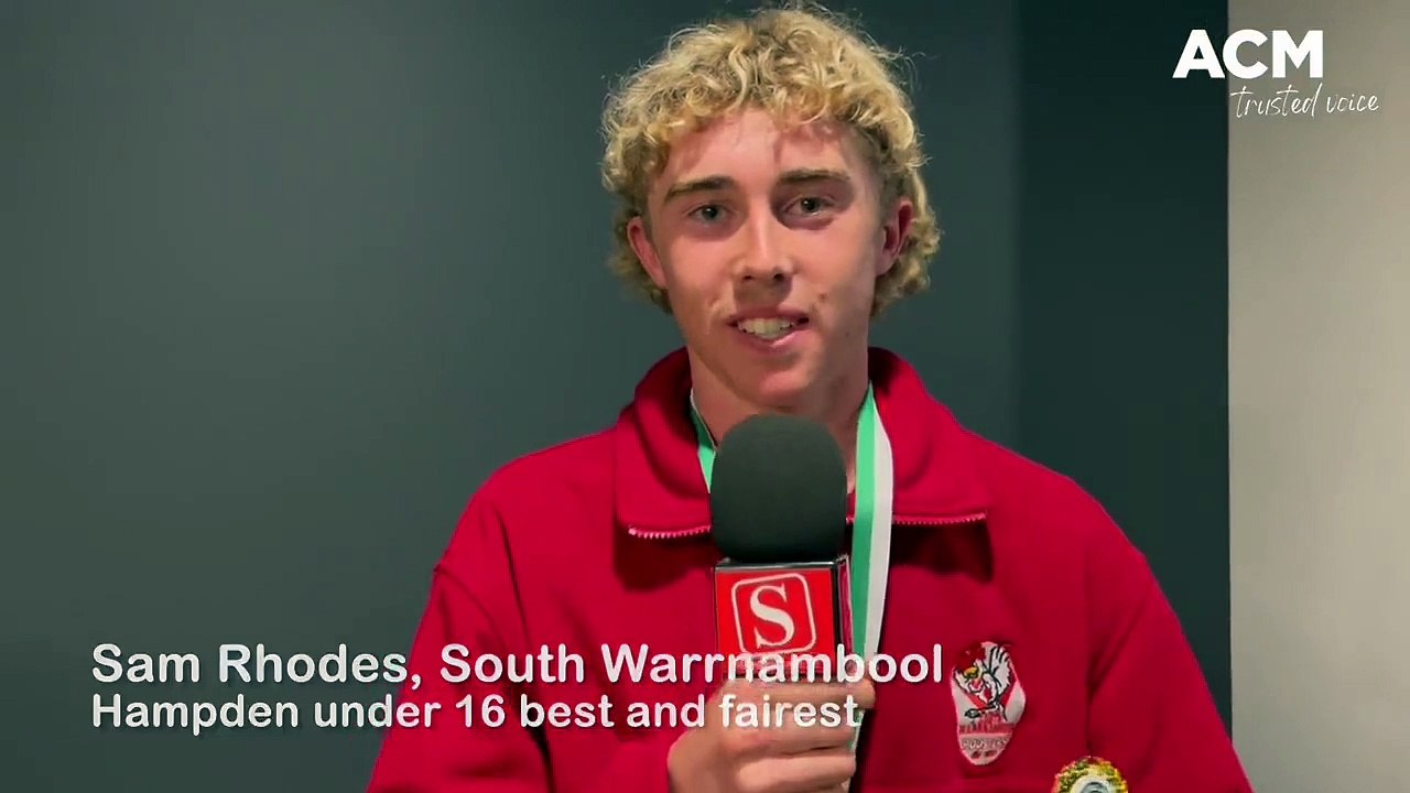 Hampden under 16B&F: Sam Rhodes, South Warrnambool - video Dailymotion
