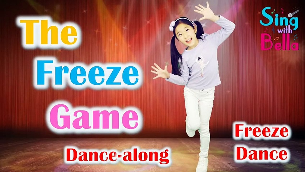 The Freeze Game Freeze Song with Lyrics and Actions _ Freeze Dance for ...