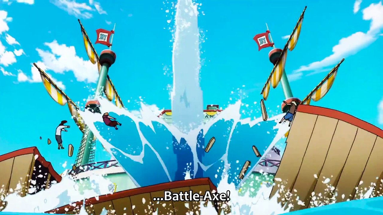Luffy & Sanji vs Don Krieg & Gin | One Piece - video Dailymotion