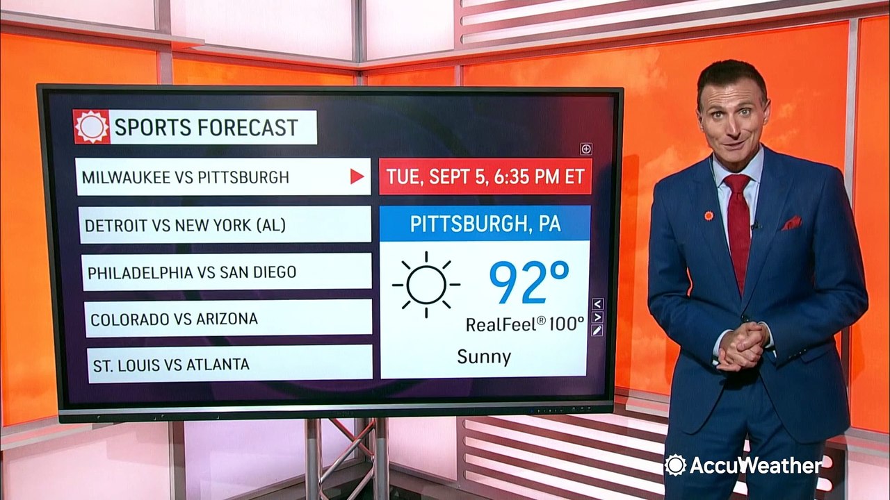 Sweltering conditions in store for many sports matchups this Tuesday ...