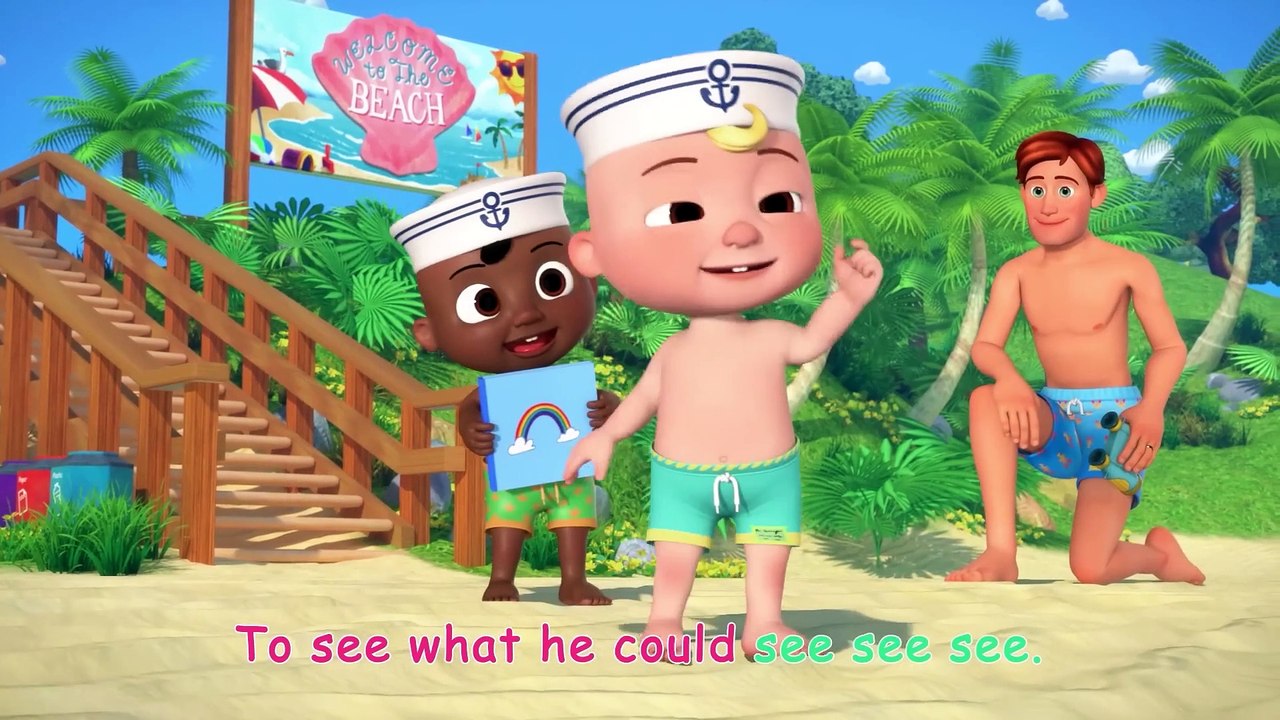 Playdate at the Beach Song - The Sailor Went to Sea - CoComelon Nursery ...