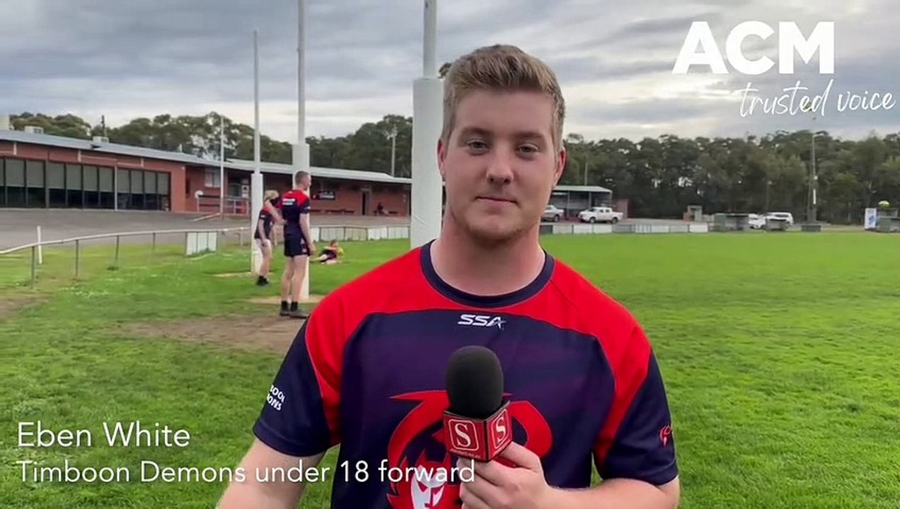 WDFNL GF preview: Timboon Demons under 18 forward Eben White - video ...
