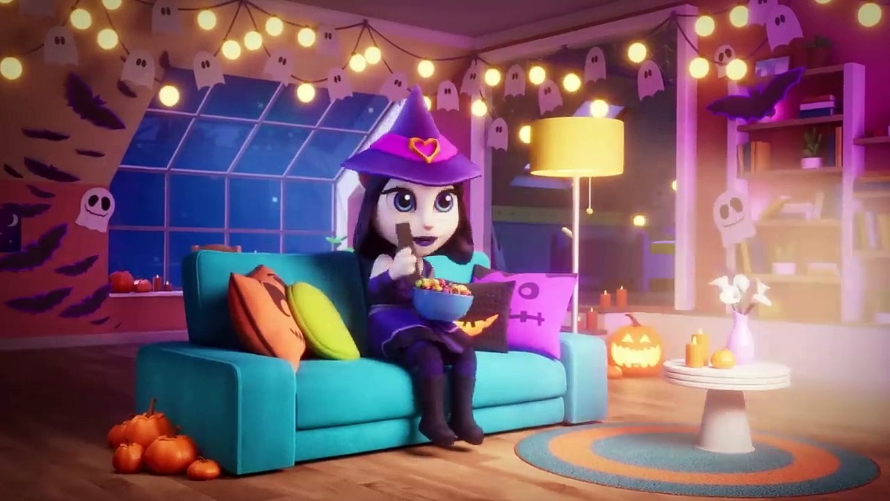 ️Halloween at Angela’s House! ️ My Talking Angela 2 - video Dailymotion