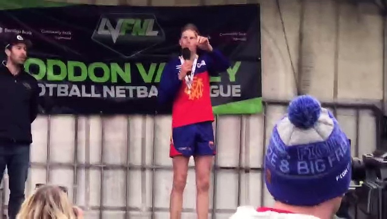 Best on ground winner, Marong's Richard Tibbett. - video Dailymotion