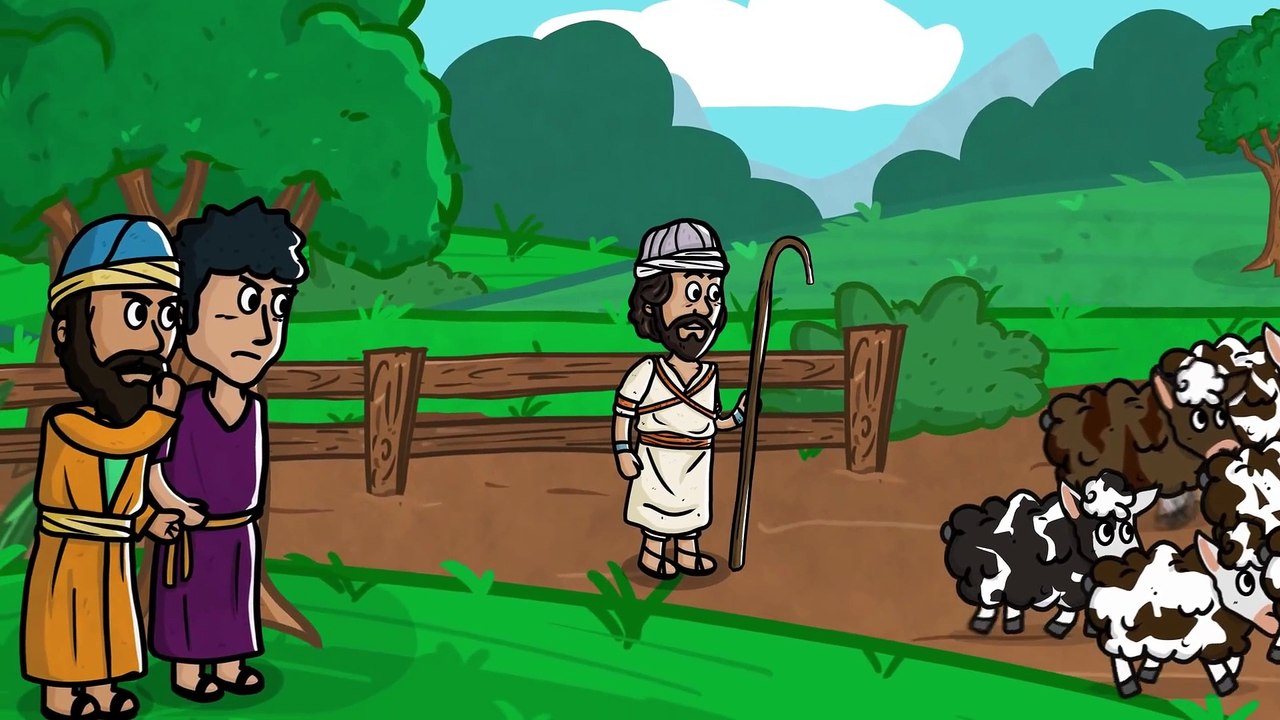 Jacob escapa de Labán | Historia de la Biblia | Mi Primera Biblia ...