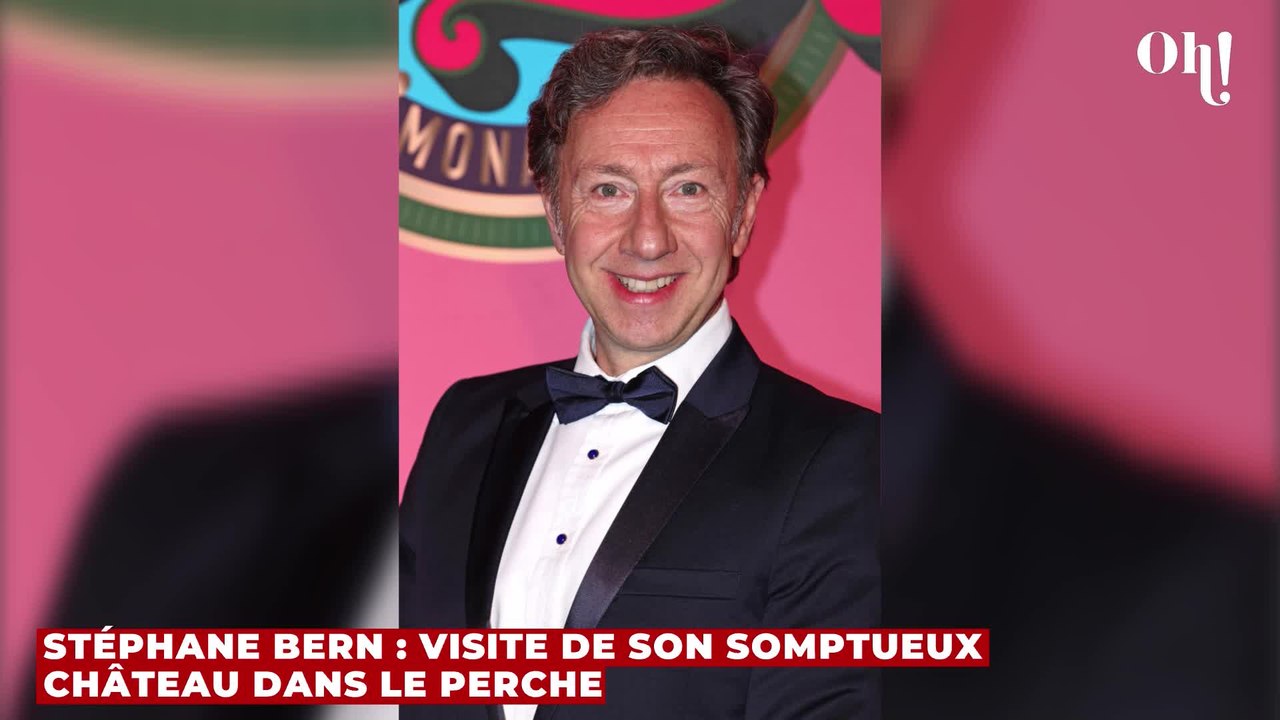 Stéphane Bern : visite de son somptueux château dans le Perche - Vidéo ...