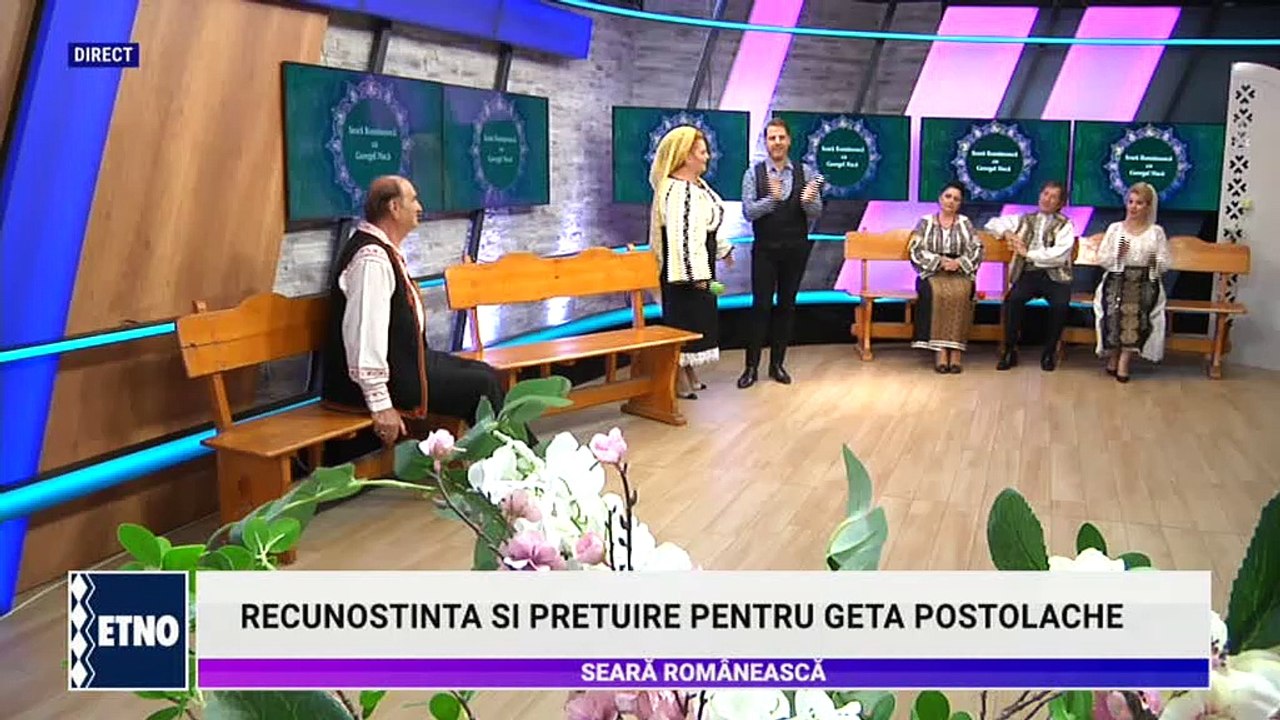 Geta Postolache - S-aud lautari cantand (Seara romaneasca - ETNO TV ...