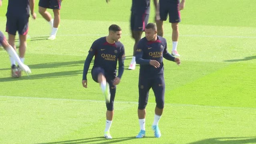 PSG : Kylian Mbappé présent à l'entraînement