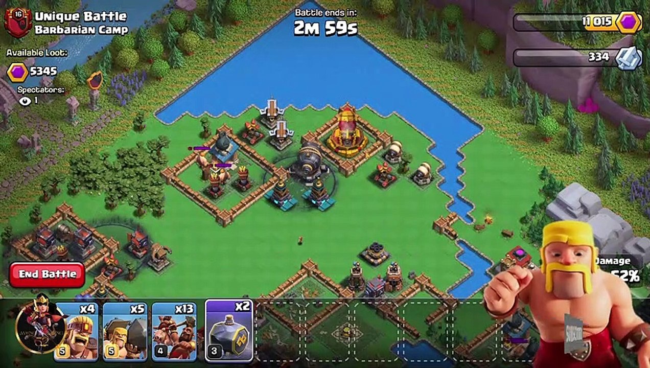 Hog Raiders & Graveyard Spell Attack in Clan Capital | Clash of Clans ...
