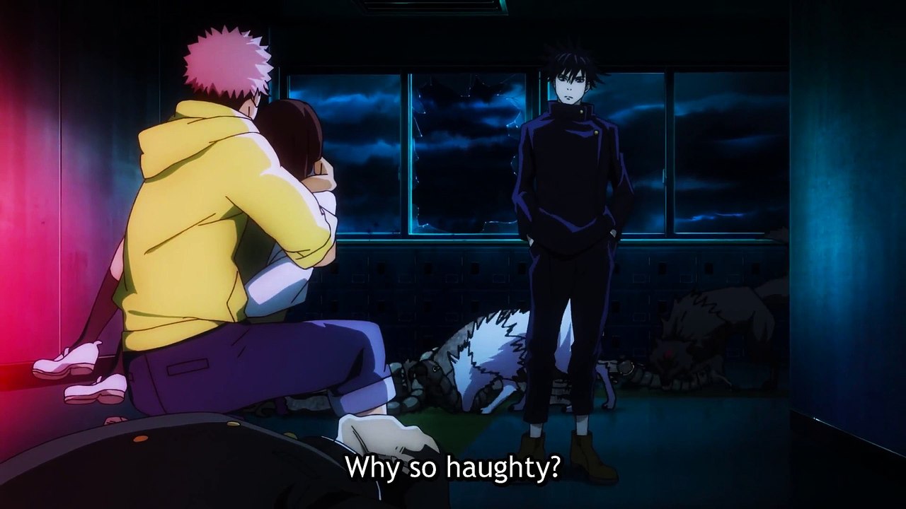 Megumi & Itadori vs Curse Spirit at School | Jujutsu Kaisen - video ...