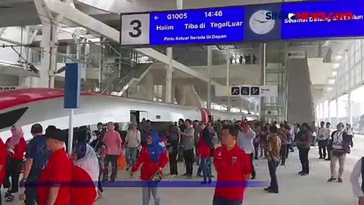 Uji Coba Operasional Hari Pertama, Kecepatan KCIC Tembus 351Km/ Jam - Video Dailymotion