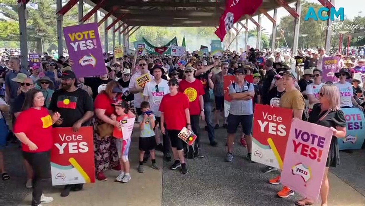 Newcastle Yes Campaign march - video Dailymotion