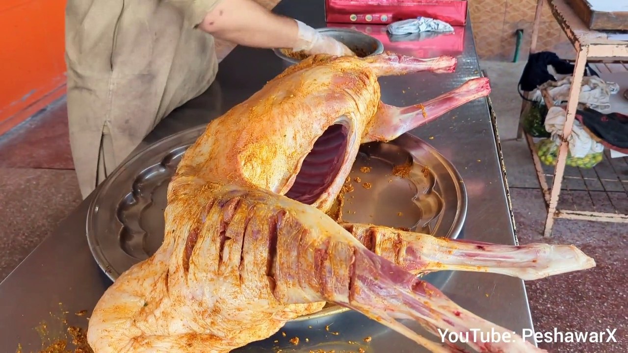 Full Dumba Dum Pukht Recipe - Whole Lamb Roast With Rice - Dum Pukht ...