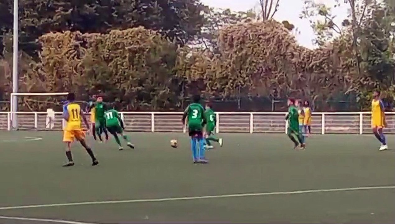 Match amicale U14 8-2 Paris 19 - Vidéo Dailymotion