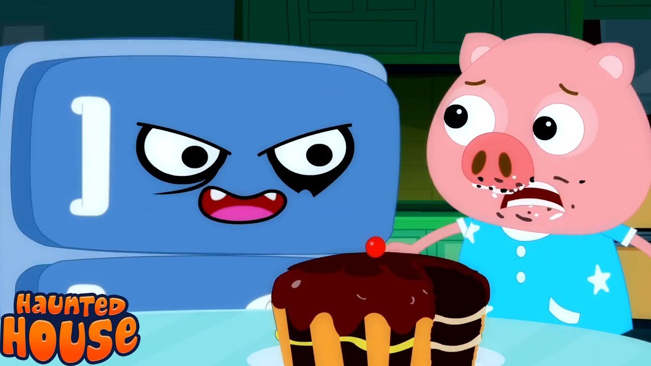 Haunted Fridge, Spooky Cartoon Videos - Scary Rhymes And Halloween ...