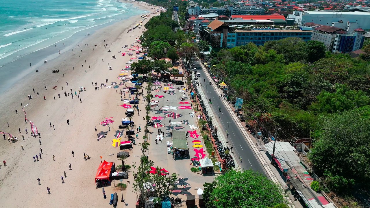 Lomba Layangan Kuta Kite Festival - Video Dailymotion