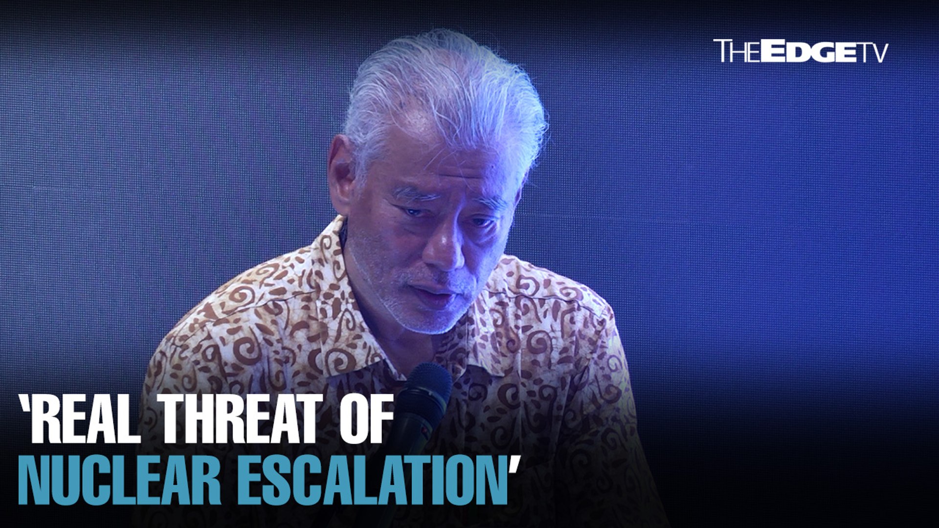 NEWS: Real threat of nuclear escalation, warns Jomo