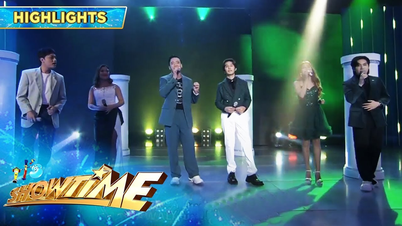 Erik Santos shares the stage with TNT Grand Champions on It's Showtime ...