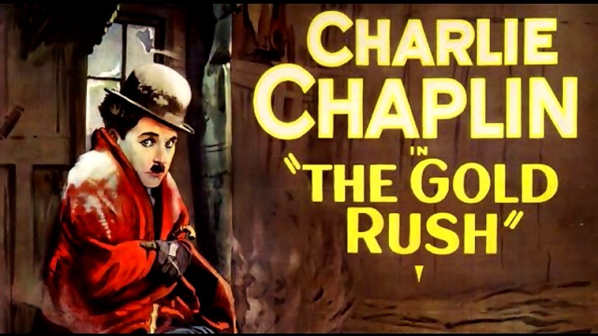 Charlie Chaplin Gold Rush Poster