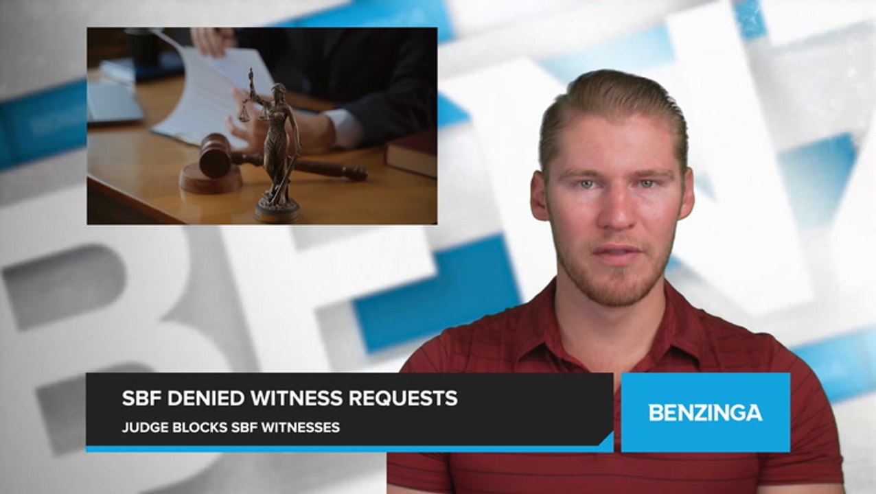 Judge blocks proposed witnesses in SBF trial, DOJ's motion granted ...