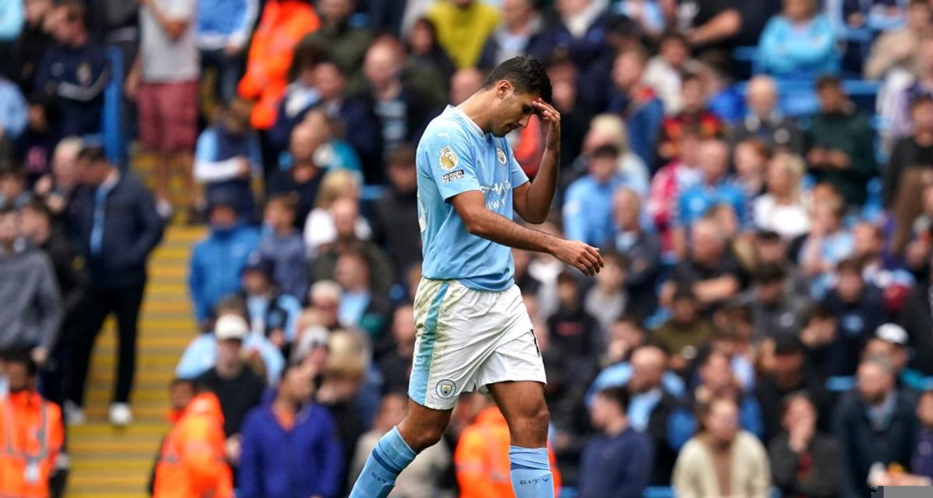 'Angry' Guardiola hilariously reveals how Rodri apologised for red card ...
