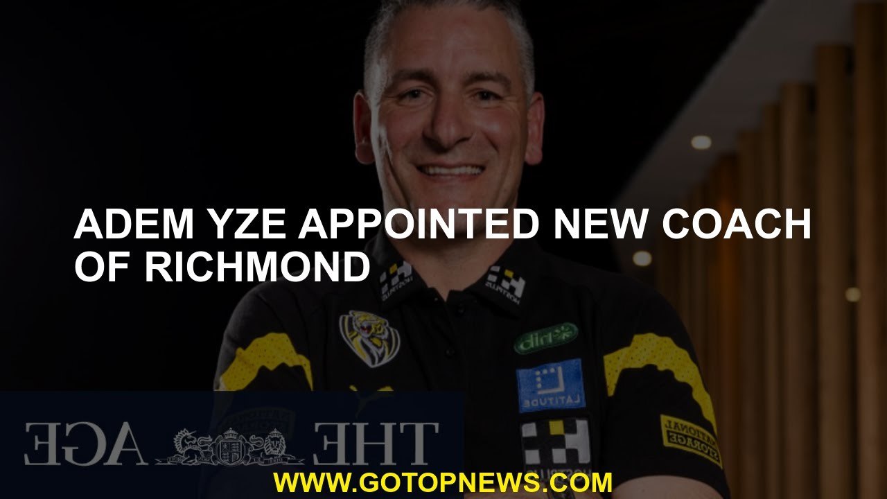 Adem Yze appointed Richmond's new coach - Vidéo Dailymotion