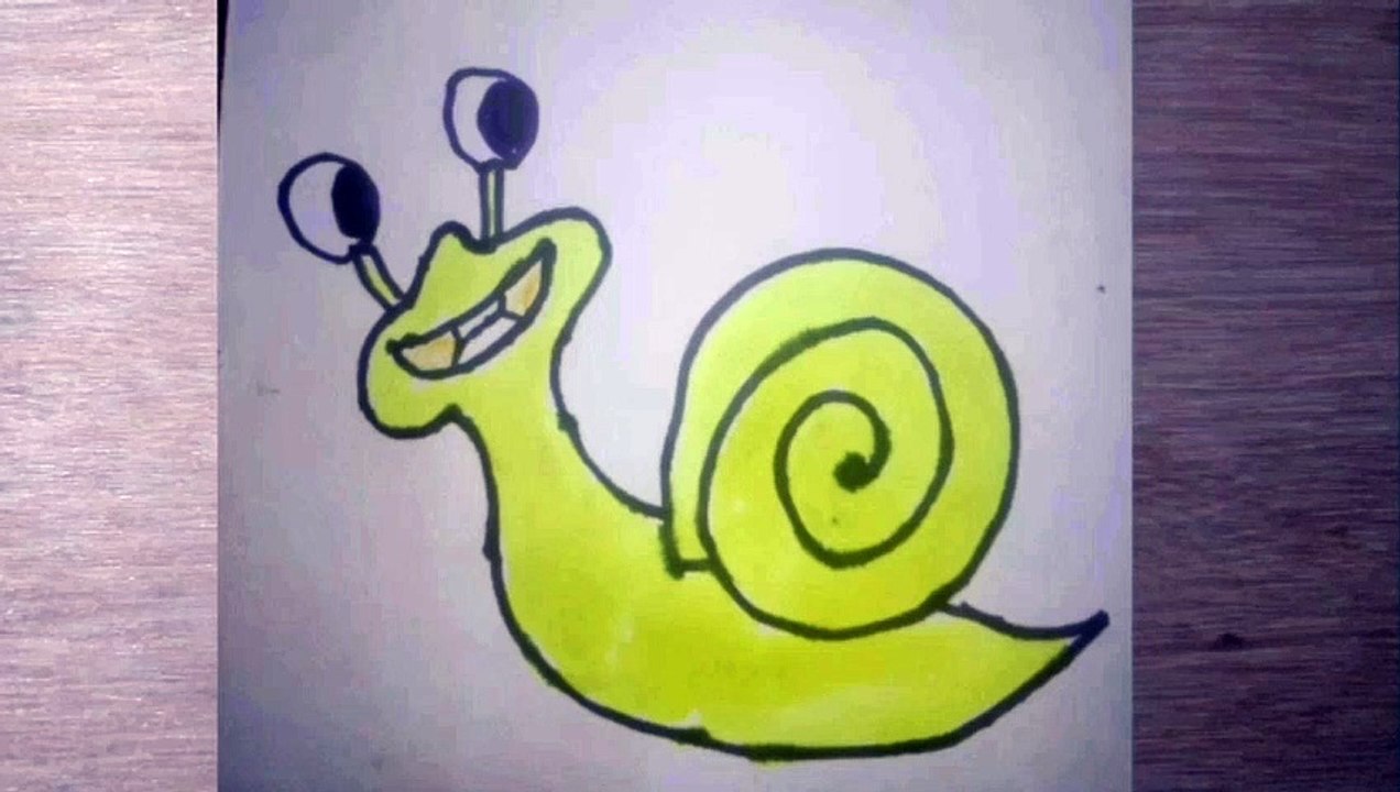 How to draw Zephyr Snail (Garten of Banban) - video Dailymotion