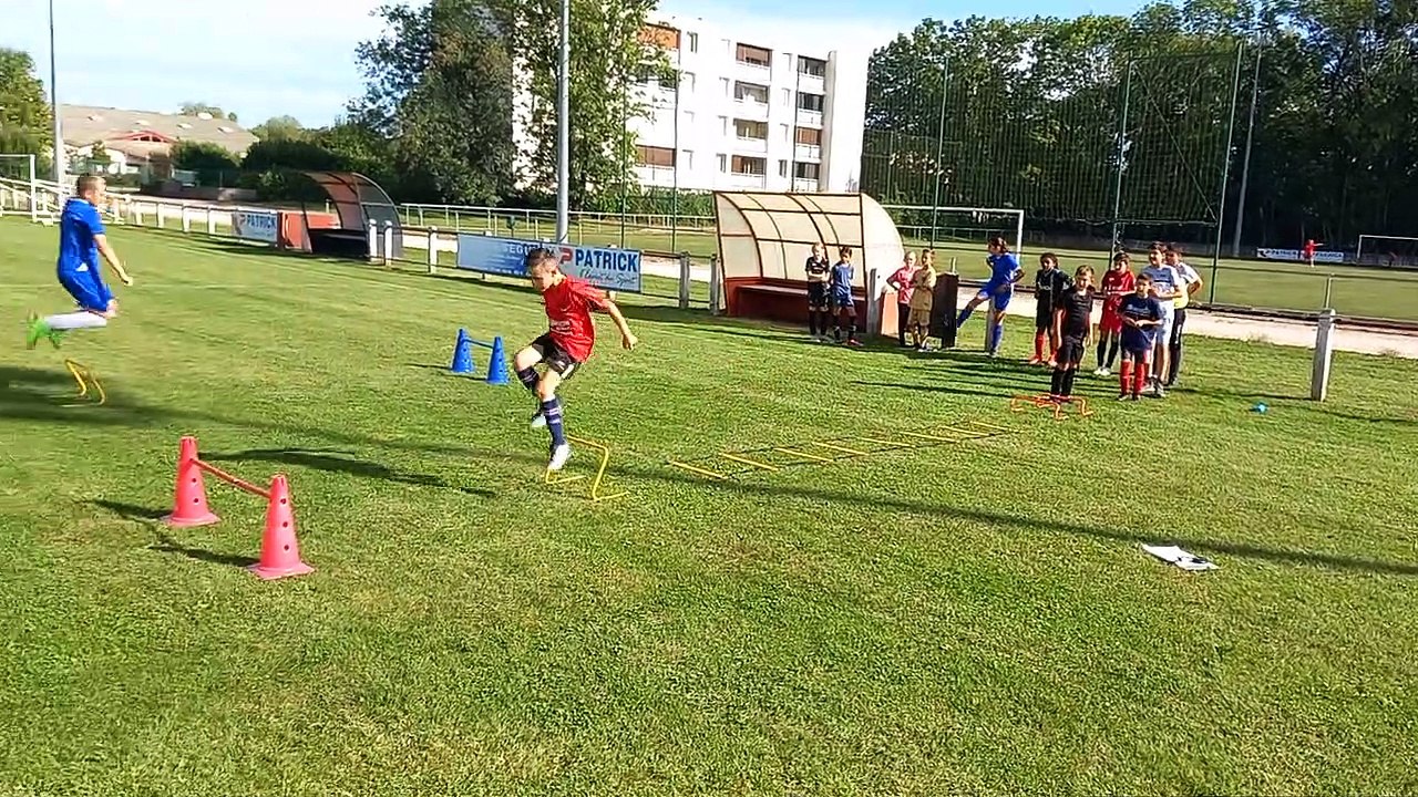 Entraînement U13 - Vidéo Dailymotion