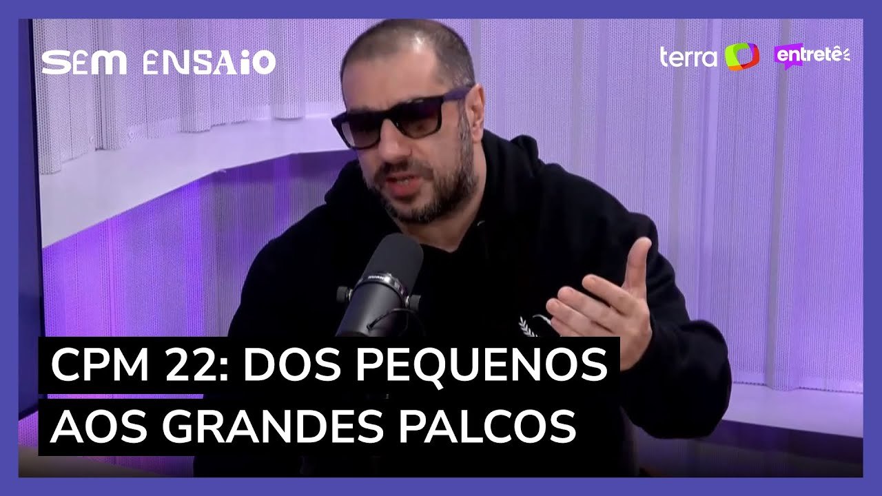 Badauí revela detalhes do novo álbum do CPM 22 - Vídeo Dailymotion