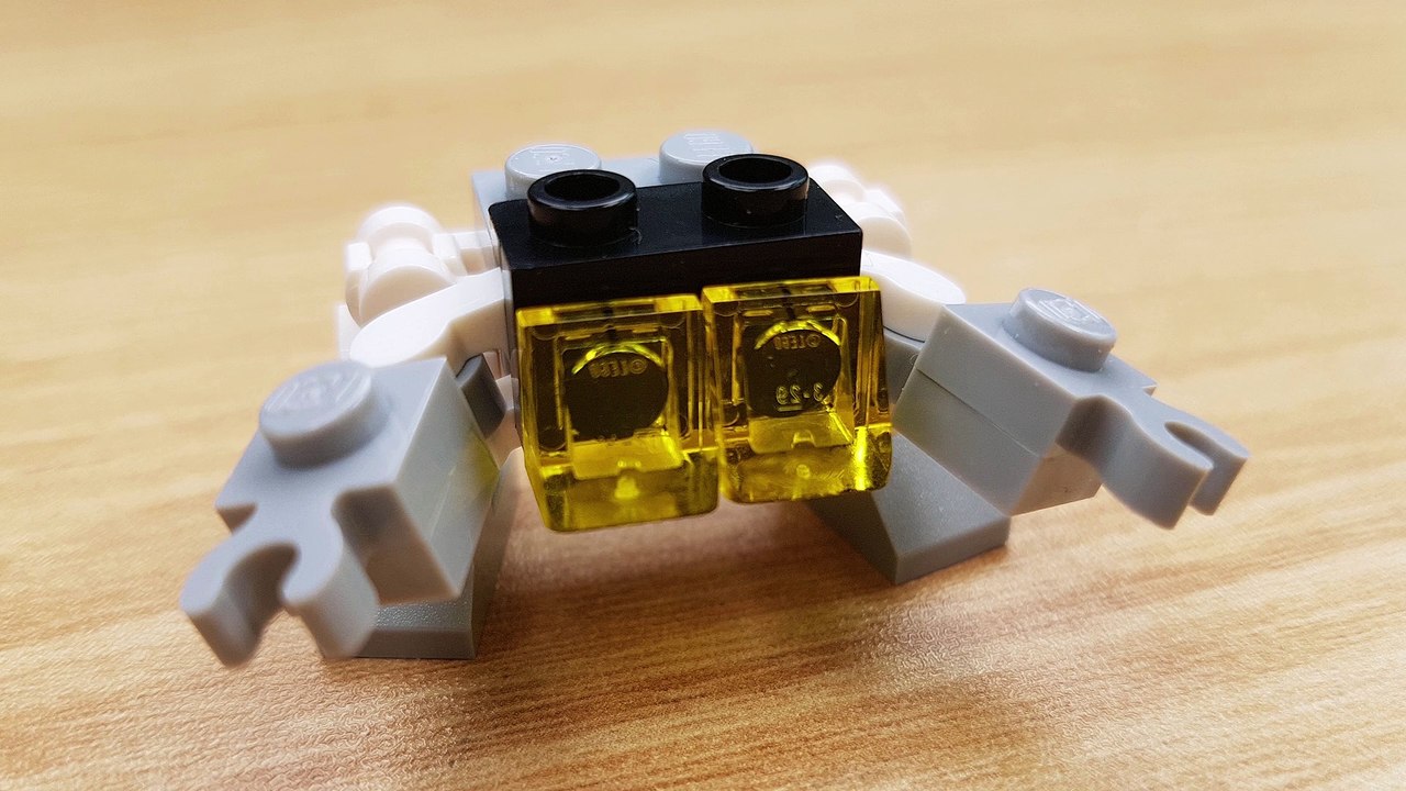 LEGO brick crab transformer robot tutorial and stopmotion animation ...